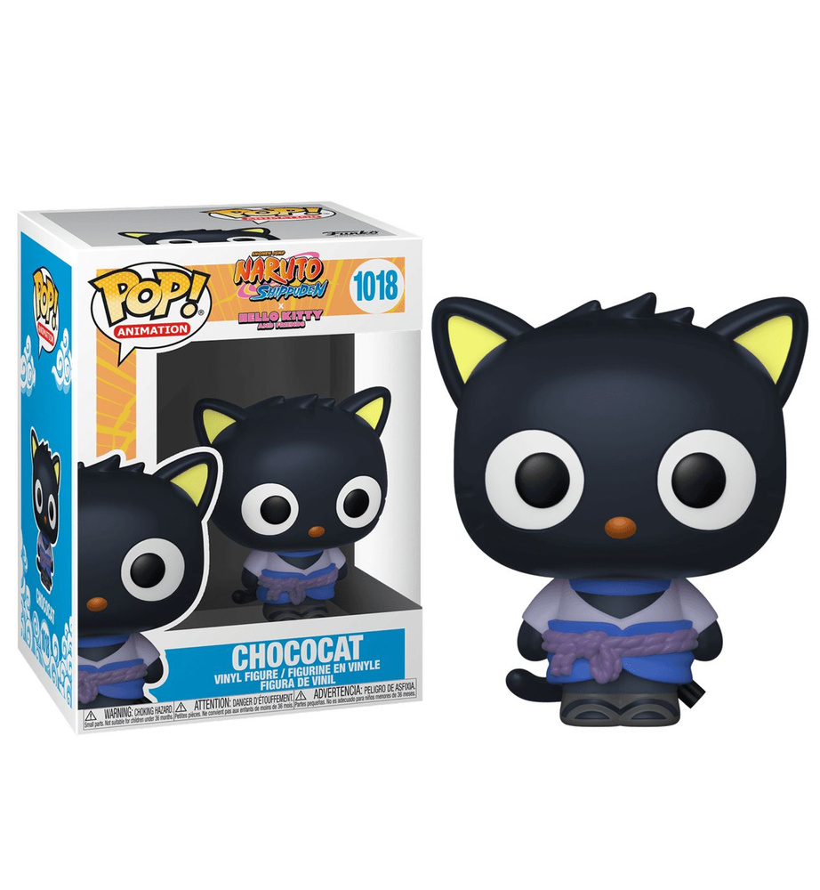 Фигурка Funko Pop! Naruto x Hello Kitty: Chococat x Sasuke (Фанко Поп ...