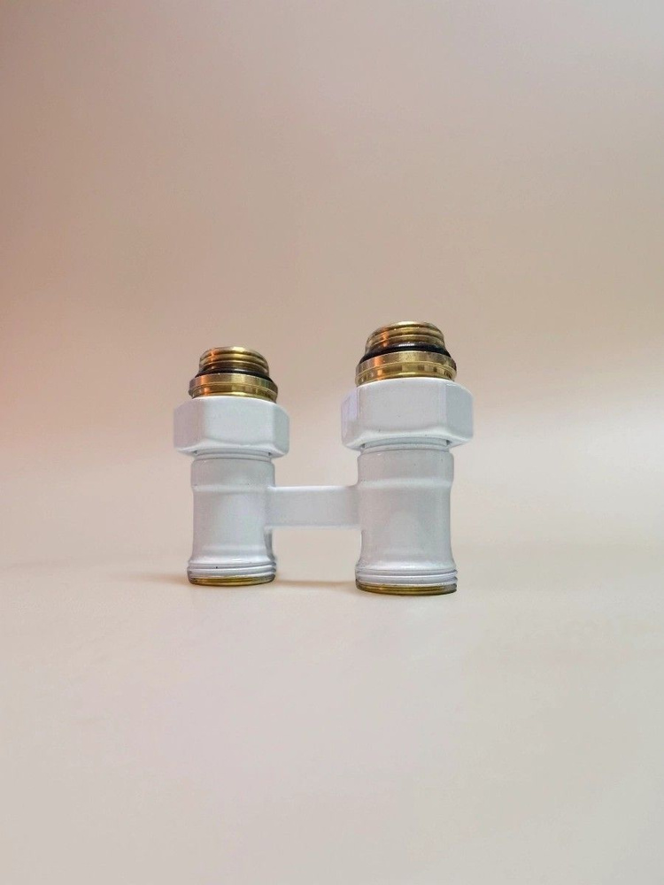 Узел нижнего подключения прямой 1/2"х3/4" EK (белый) купить на OZON по ...