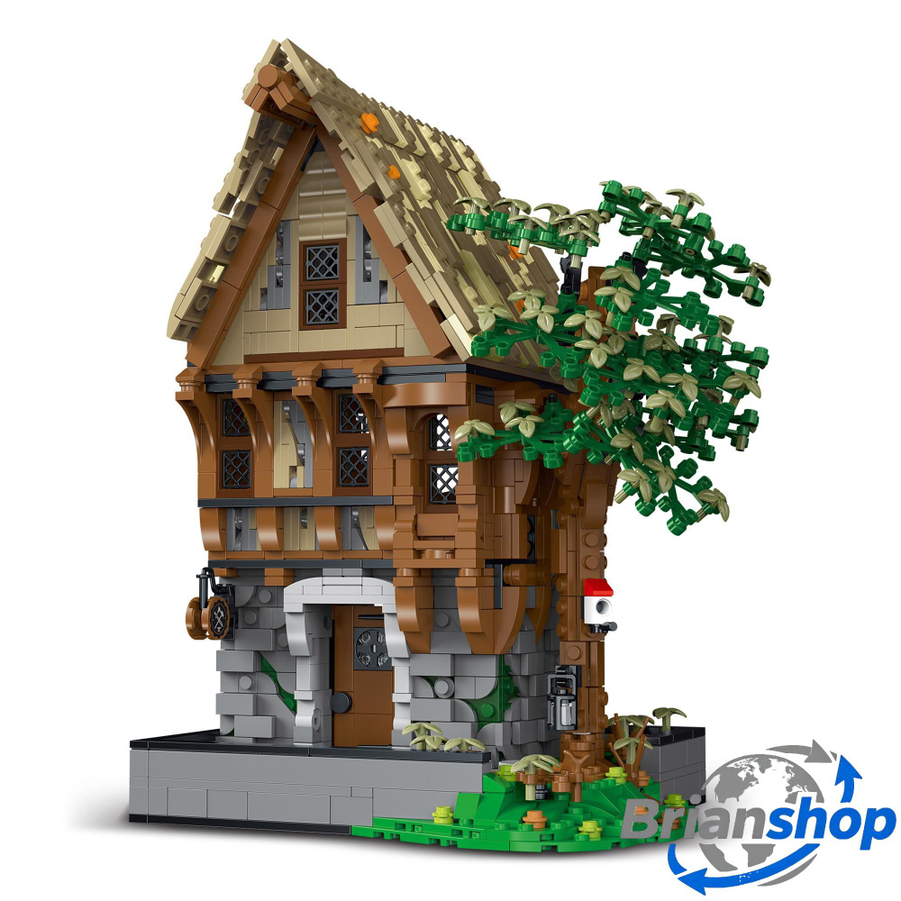 1991 Гранулированная средневековая модель кузнечного цеха, строительные ...