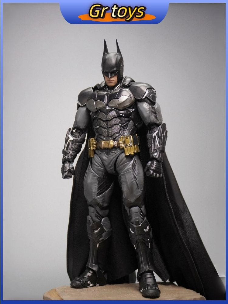 YUAN YE Фигурка Бэтмена из Arkham Knight, DC, масштаб 1/12, 18 см ...