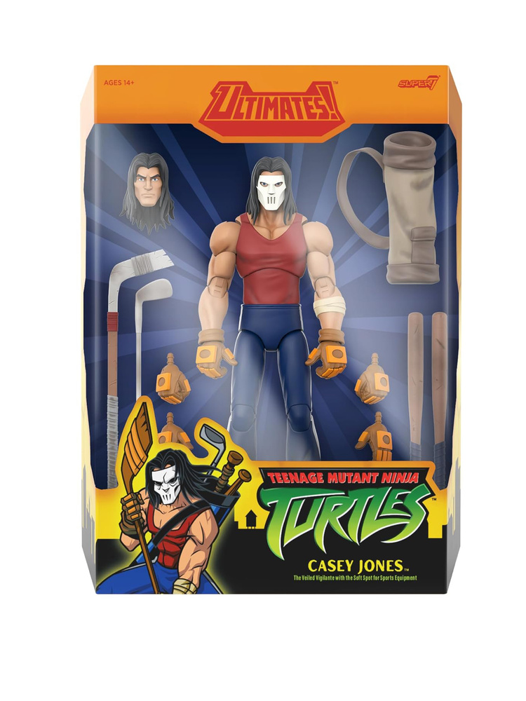 Super7 Teenage Mutant Ninja Turtles ULTIMATES! Wave 13 - Casey Jones ...