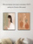 Постер K&A Posters Девушки, Цветы, растения Бохо, 70 50 купить c ...