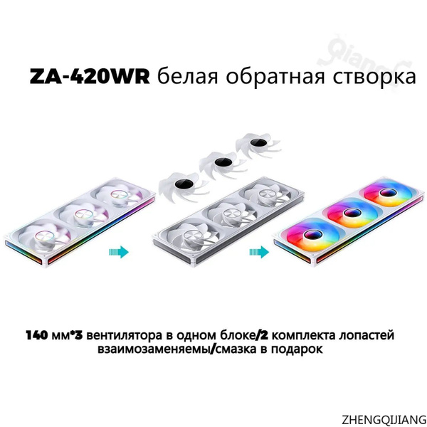 Jonsbo вентилятор ZA140/420, голубой купить c доставкой на OZON по ...