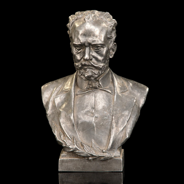 Бюст П.И. Чайковский, силумин, СССР, 1950-1970 гг. купить на OZON по низкой цене (1577552890)