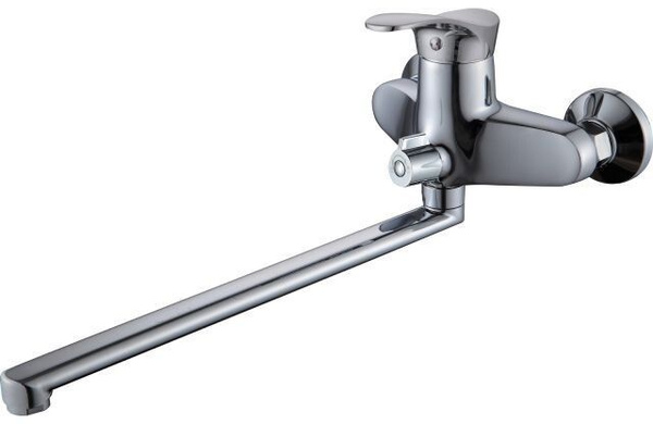 Смеситель для ванны с душем, с длинным изливом, кран в ванную ECONOCE (EC0312) купить на OZON по ...