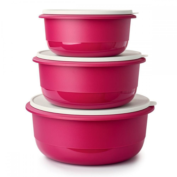Tupperware Контейнер пищевой, 1000 мл, 2000 мл, 3500 мл, 3 шт купить на OZON по низкой цене ...