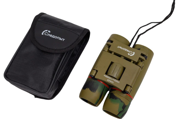Бинокль Следопыт Бинокли PF-BT-02 10x 22мм купить c доставкой на OZON по низкой цене (1859636199)