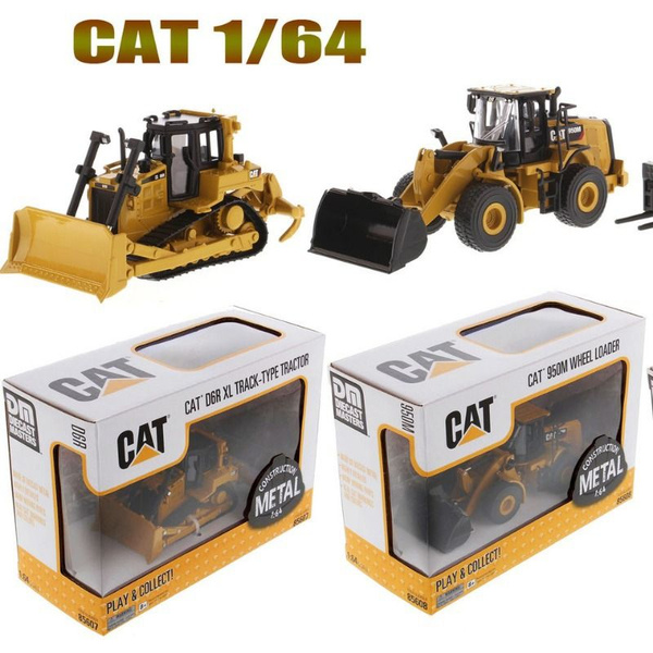 DM Buldozer Cat D6R 1:64 Metal Realistic Toy для детей Top Sales 2025 ...
