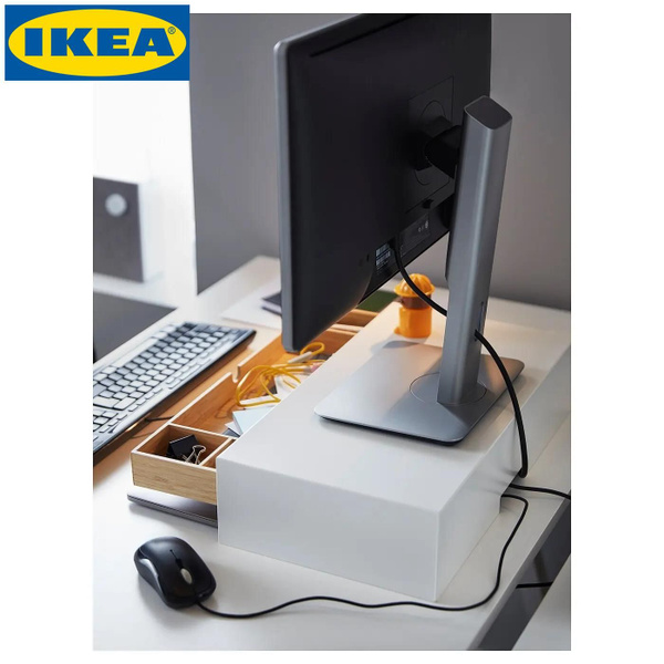 Подставка под монитор настольная IKEA ELLOVEN / Подставка под ноутбук с ...