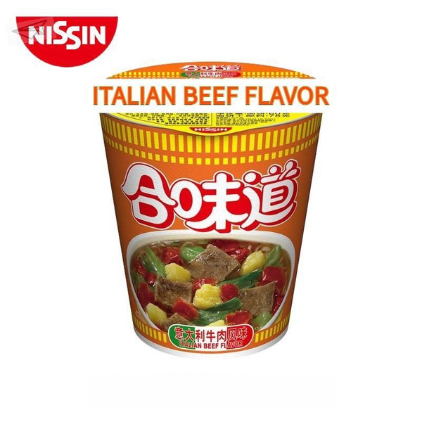 Лапша Nissin Наугад , Вкус Итальянская говядина.12 шт купить на OZON по низкой цене (2048183626)