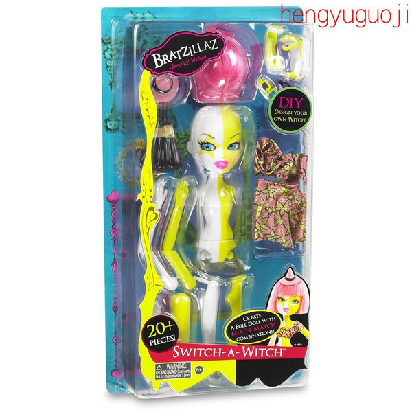 MGA Bratzillaz Switch-A-Witch Doll Братц Модная кукла-ведьма,С одеждой ...