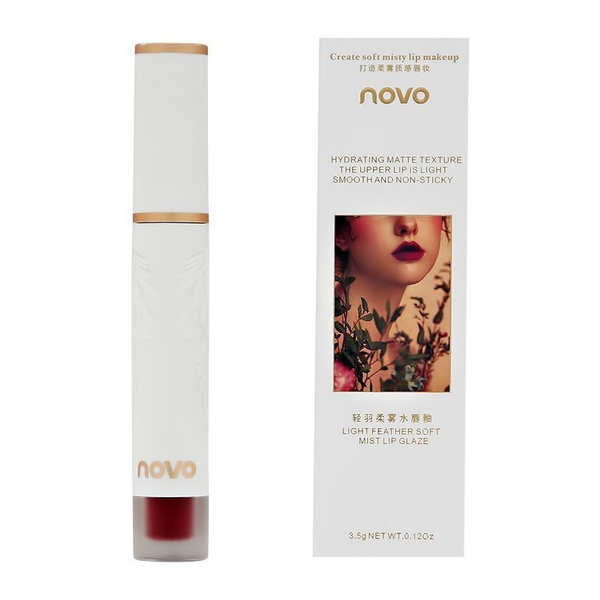 Помада для губ NOVO LIGHT FEATHER жидкая тон купить на OZON по низкой ...