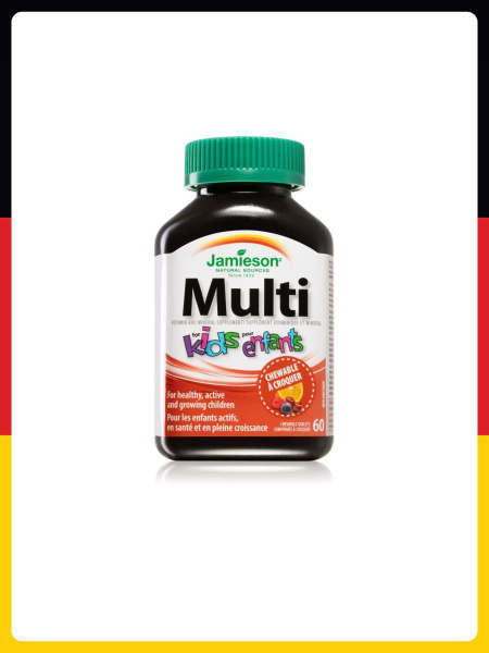 Пищевая добавка для детей Jamieson Multi Kids Food Supplement Lozenges ...