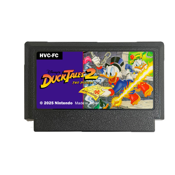 DuckTales 2 (Two Players Hack) - Игра 8-битный картридж Famicom ...