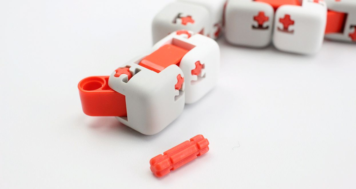 Кубик-конструктор антистресс Colorful Fidget Cube Blind Box купить на ...