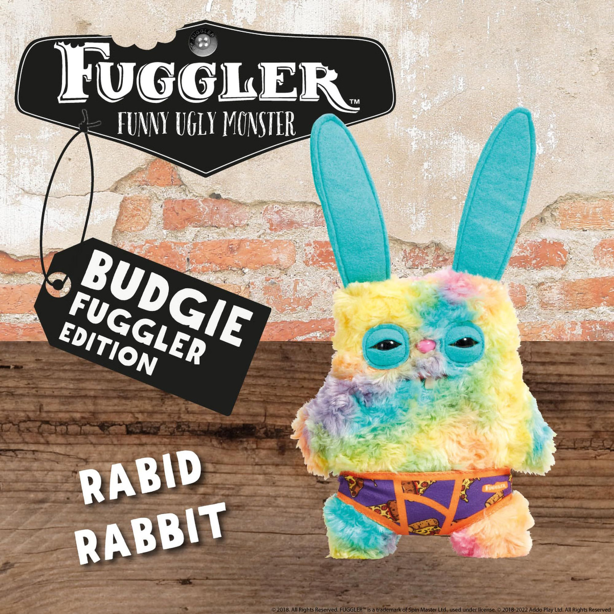 Spin Master Fuggler Funny Ugly Monster Budgie Fugglers Edition ...