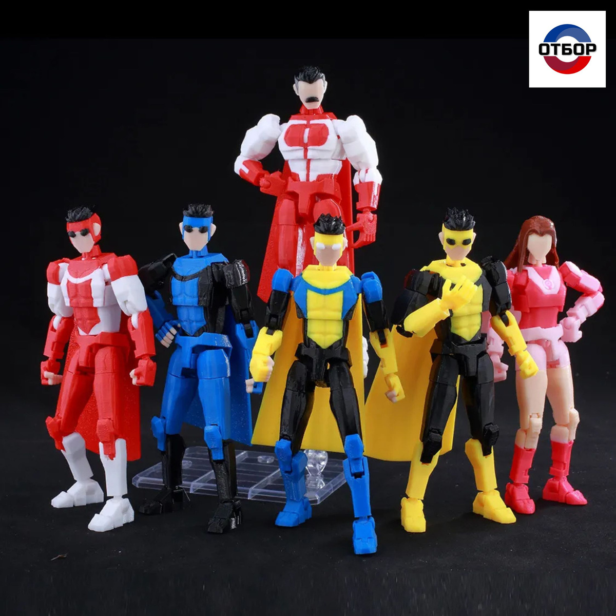 Фигурка Конквест из Неуязвимого ( Invincible- Conquest ), 3D-печатная ...