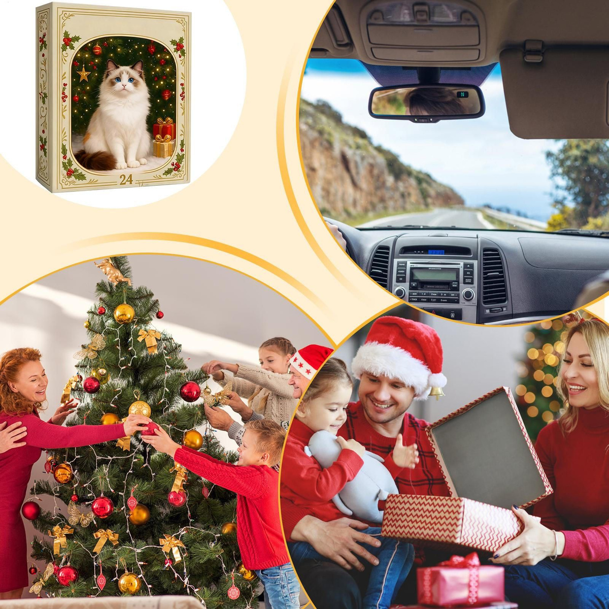 2025 Рождество Адвент, Cat Calendar Advent купить на OZON по низкой цене (2852521199)