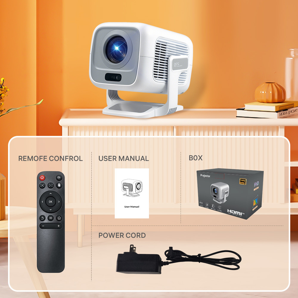 WEMI Проектор для фильмов projector , 1LCD, белый купить на OZON по ...