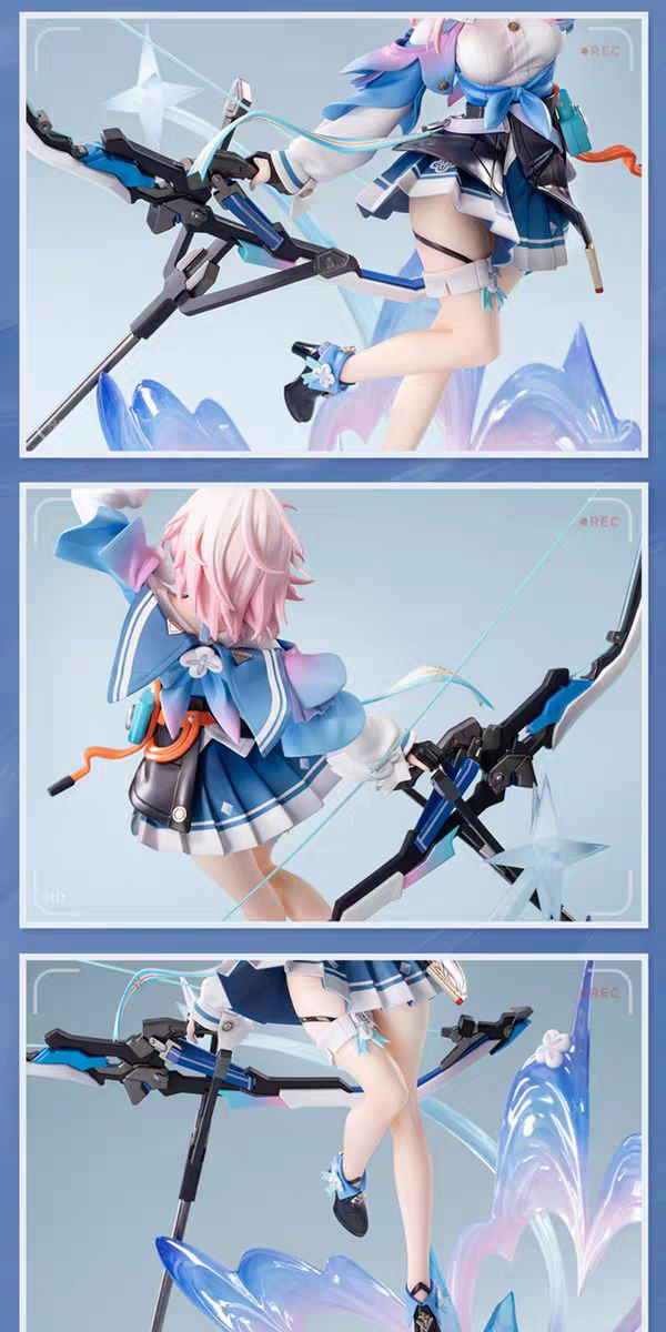 Honkai: Star Rail March 7th 1/7 Scale Figure Аниме фигурка 28.5cm,March ...