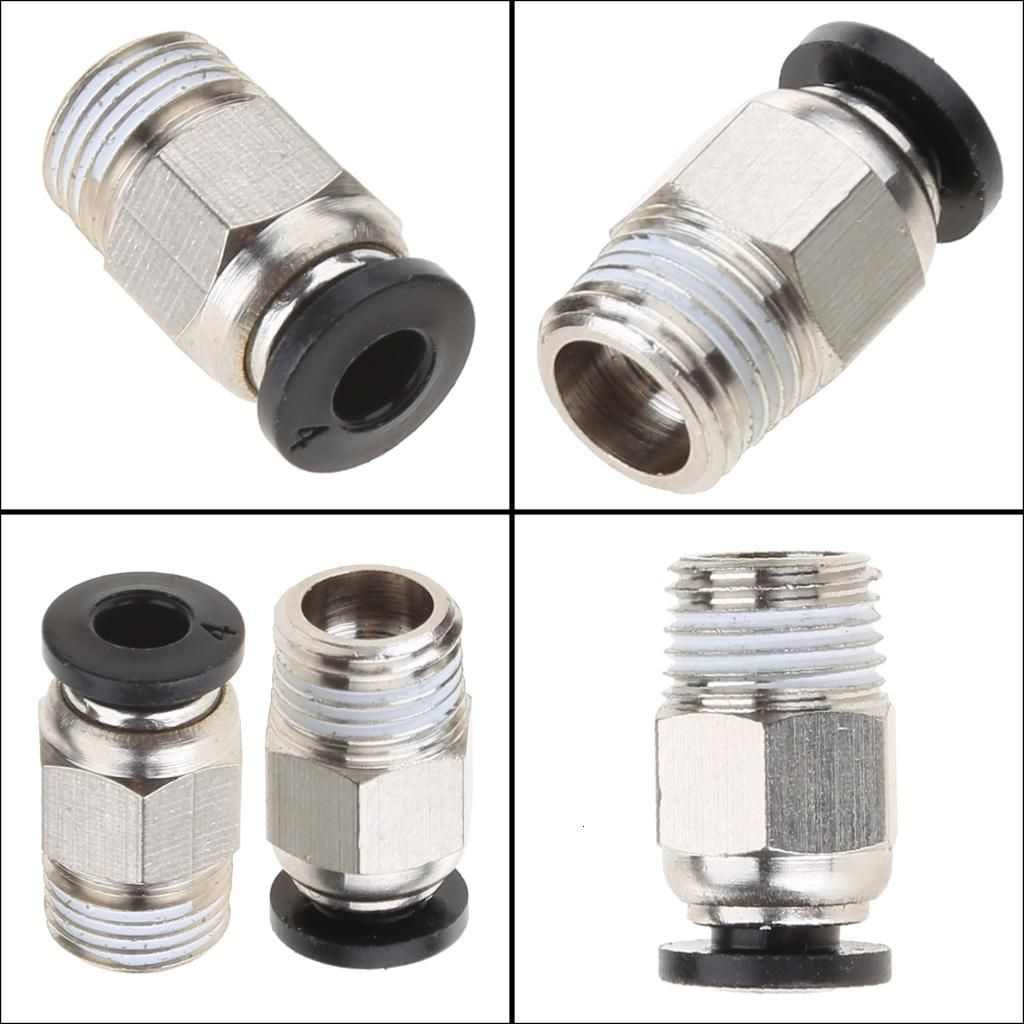 PC4-M10 Pneumatic Quick Fitting J-голова 3D-принтер PC4-01 M10 разъем ...