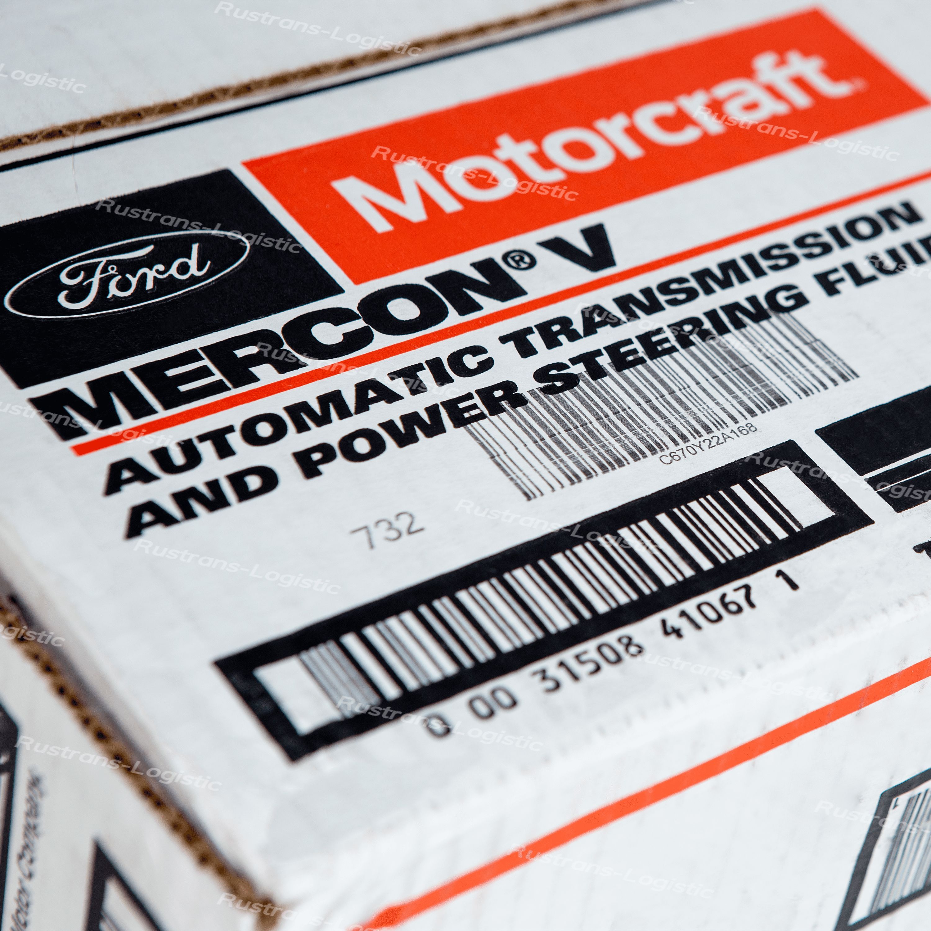 Масло трансмиссионное Ford MERCON V (США) Motorcraft ATF, 1л+лейка ...