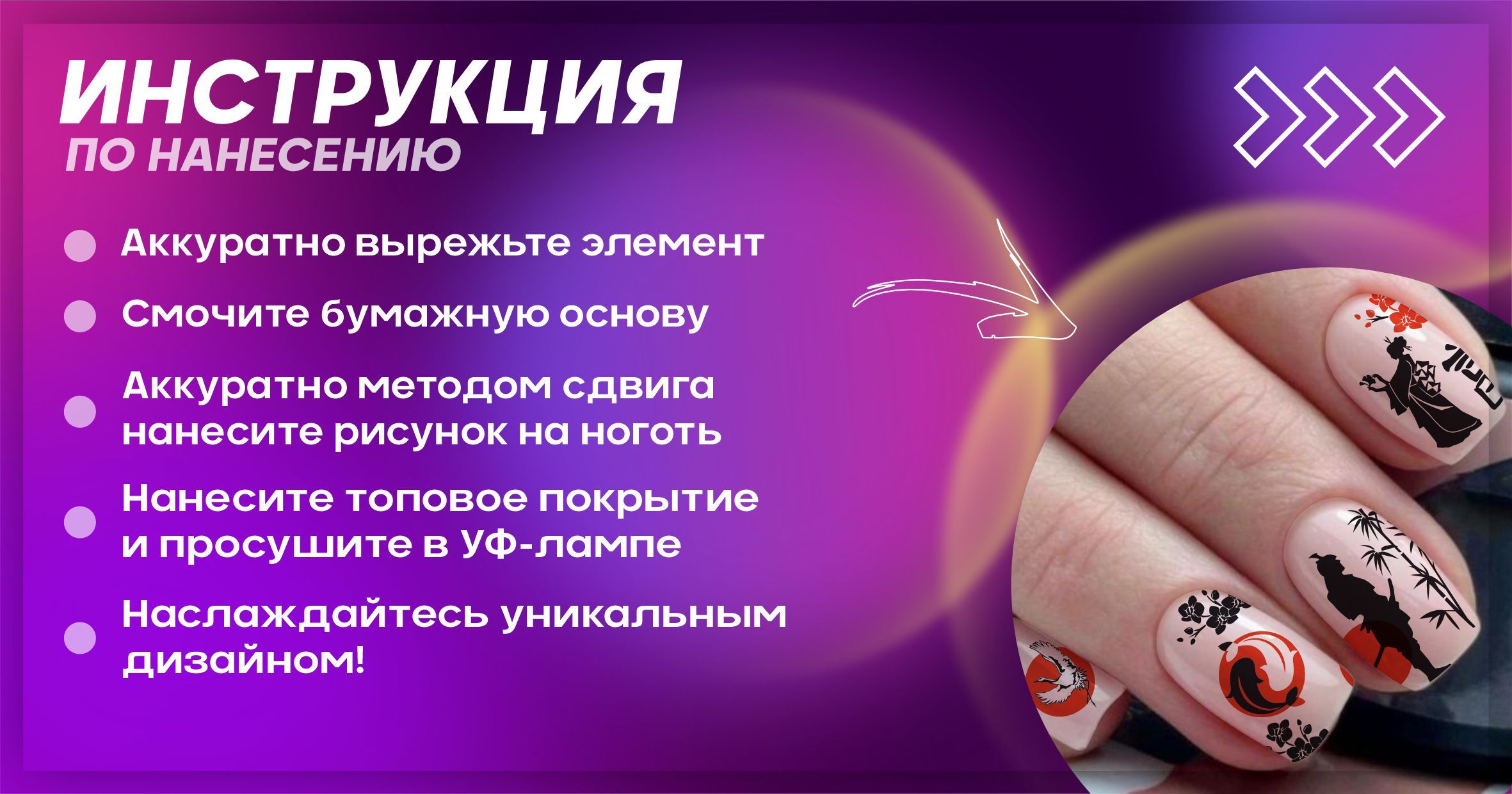 Наклейки для ногтей слайдеры Аватар Легенда об Аанге купить с