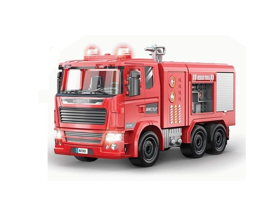 Машинка-конструктор Junfa Собери сам, "Пожарная машина", 99 деталей, звук, свет (1925) - купить ...