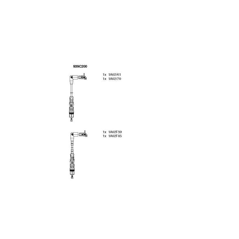 BR939C200_ккт проводов Seat ArosaIbiza VW PoloLupoCaddy 1014i 9505 ...