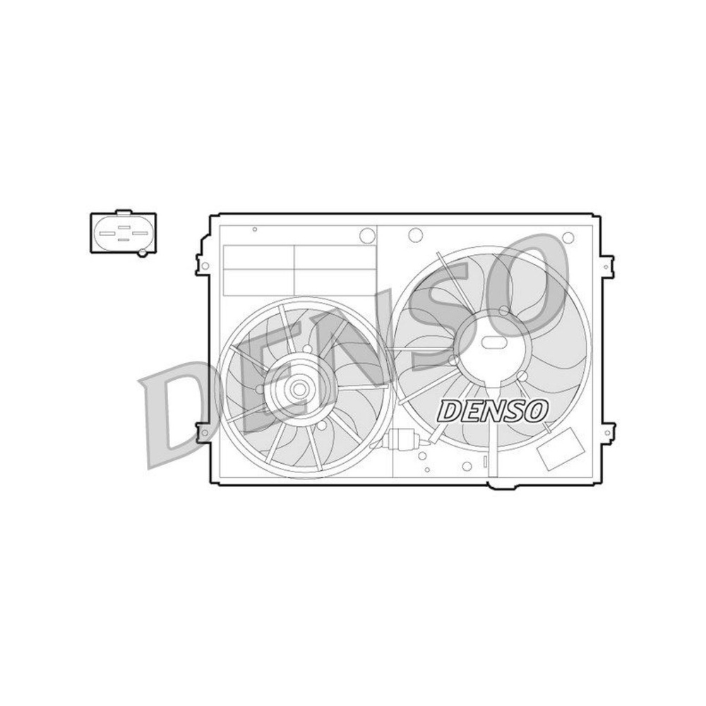 Вентилятор радиатора - DENSO арт. DER32012 - купить по выгодной цене в ...