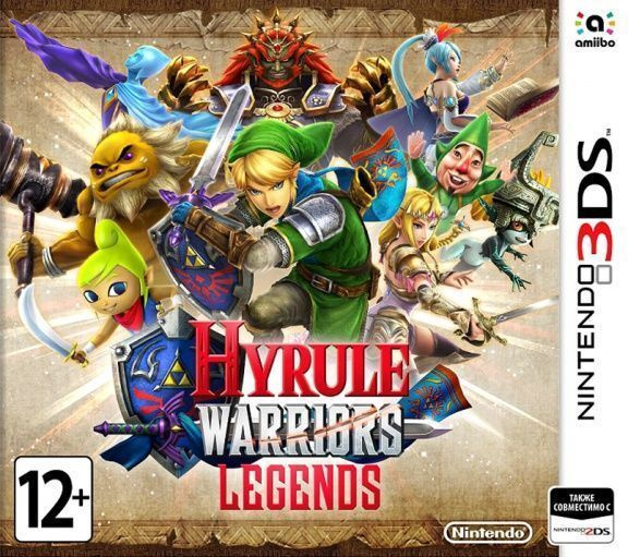 Игра Hyrule Warriors Legends 3DS Картридж на Nintendo 3DS купить на ...