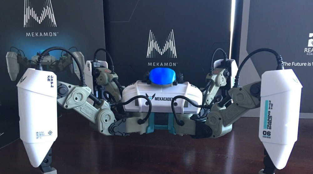 Игрушка программируемый робот- паук с AR. Боевой игровой Robot Mekamon ...