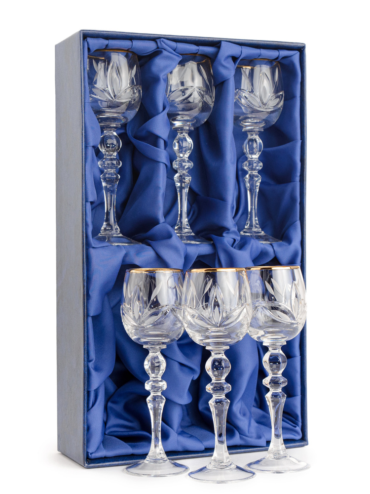 Набор рюмок для водки Neman 1883, 60 мл, Хрусталь, 6 шт купить по низкой цене с доставкой в ...