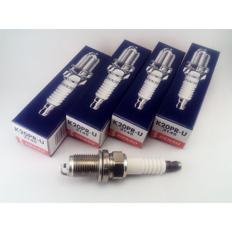 Комплект свечей зажигания DENSO K20PRU4 - купить по выгодным ценам в ...