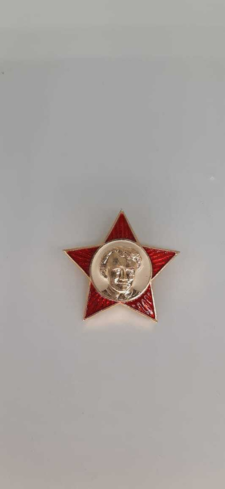 Значок октябренка советский. СССР. Знак "Октябренок". Металл, эмаль ...