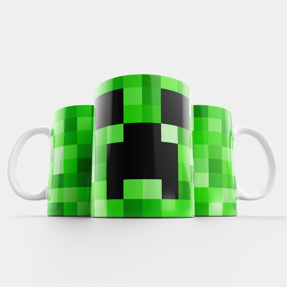 Кружка "Minecraft (Майнкрафт: Крипер v2.0)", 330 мл купить c доставкой на OZON по низкой цене ...