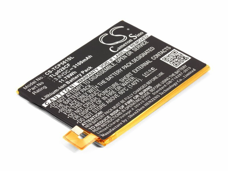 Аккумуляторная батарея для телефона TCL P561U (TLp028CF) - купить с ...