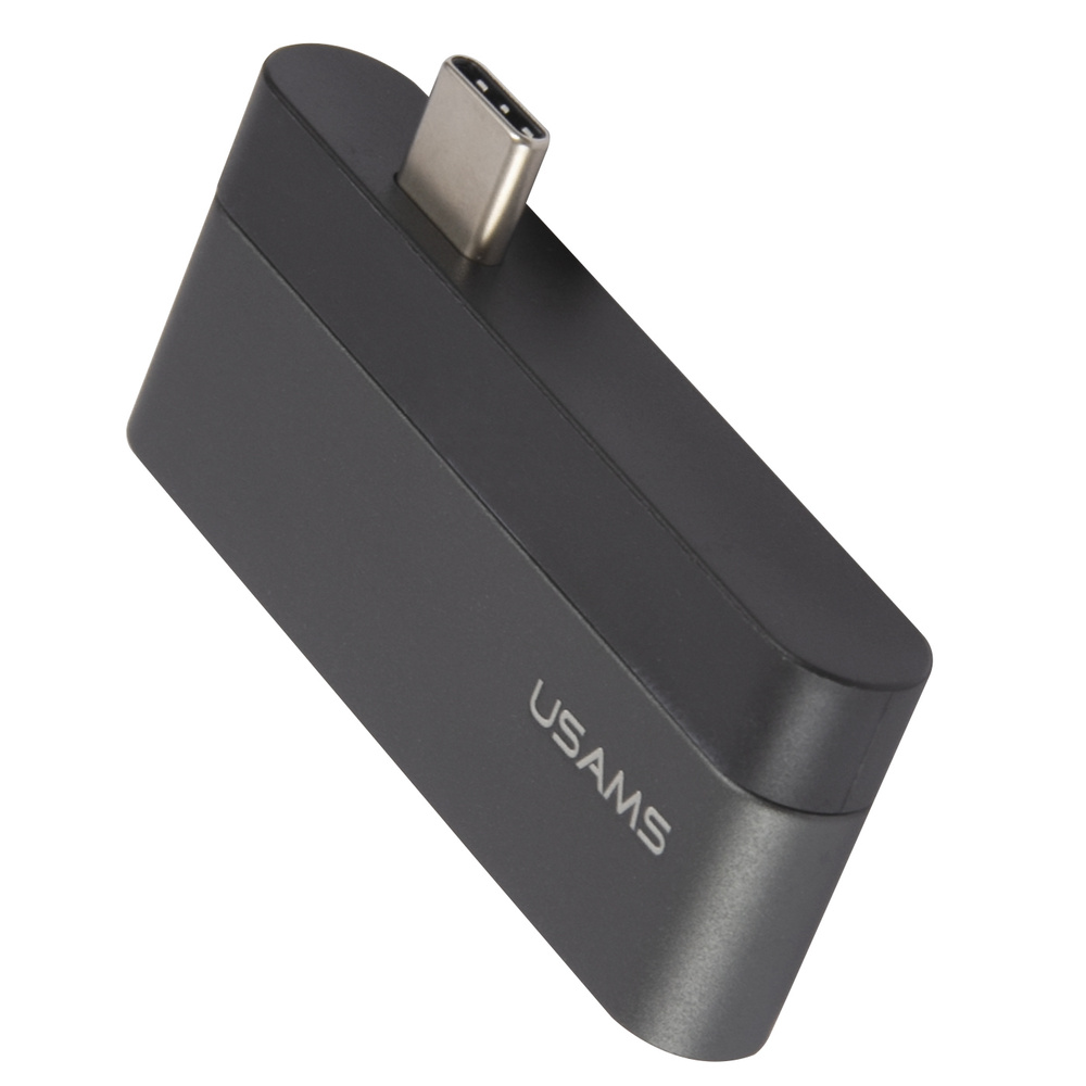 Hdmi адаптер Usams Us Sj462 Кабель переходник Type C Mini Hub Usb Hdmi