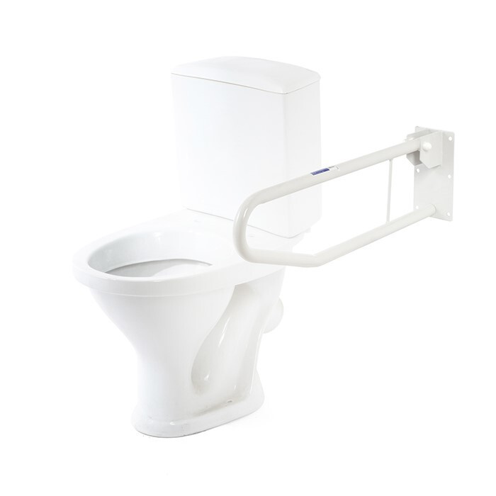 Откидной поручень Barry 12321 для установки в туалетных комнатах (для ...