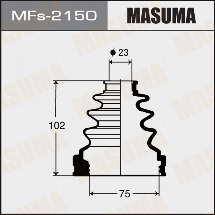 Пыльник ШРУСа MASUMA MFs-2150 - Masuma арт. MFs2150 - купить по выгодной цене в интернет ...