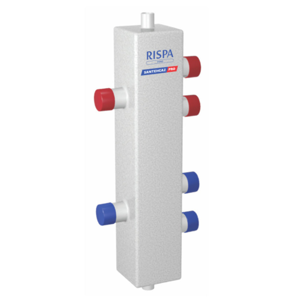 Гидравлический разделитель (гидрострелка) Rispa ГРУ 60-2B с 2-мя ...