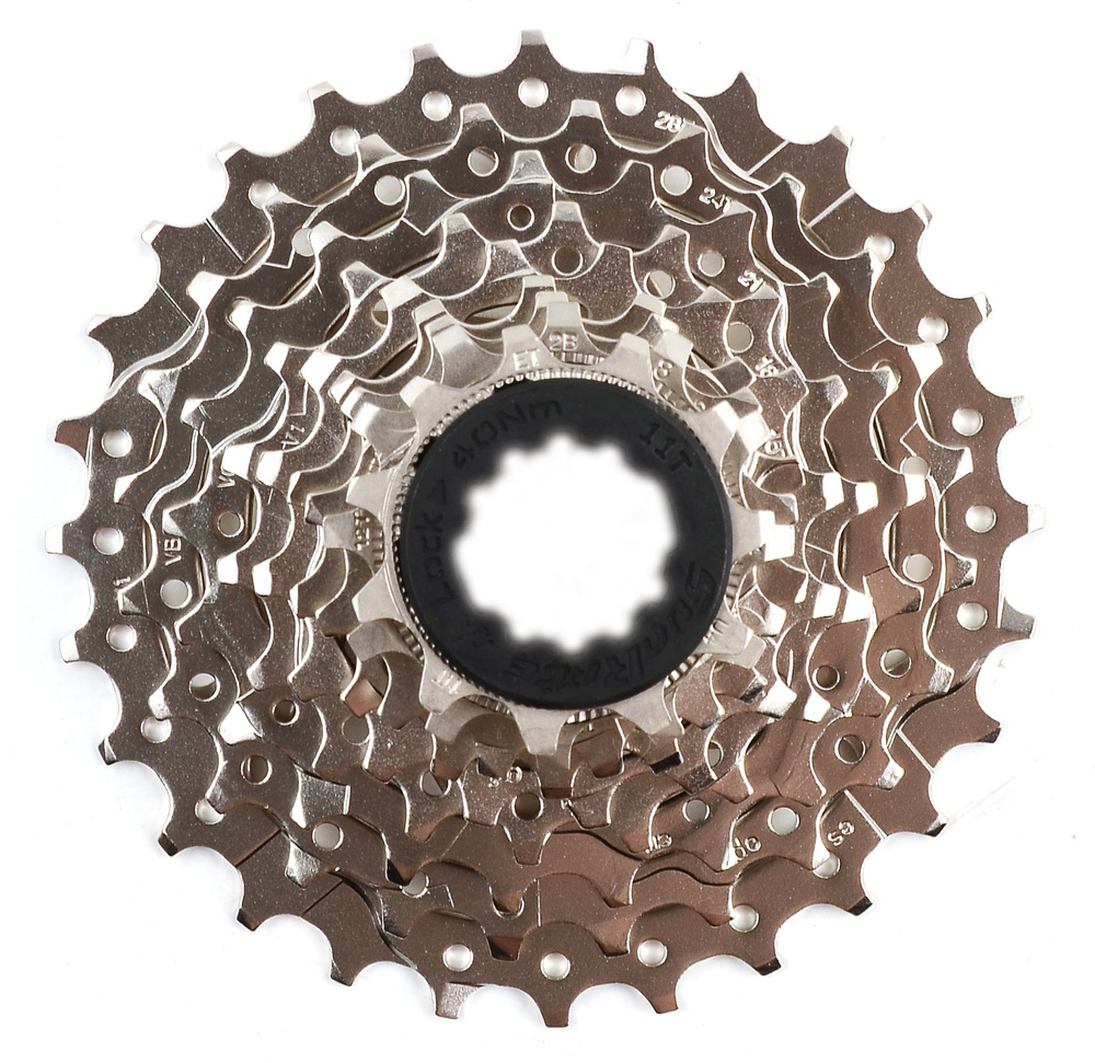 Кассета SunRace R91 шоссе/road, на 9 скоростей, 11-28Т, совместима с ...