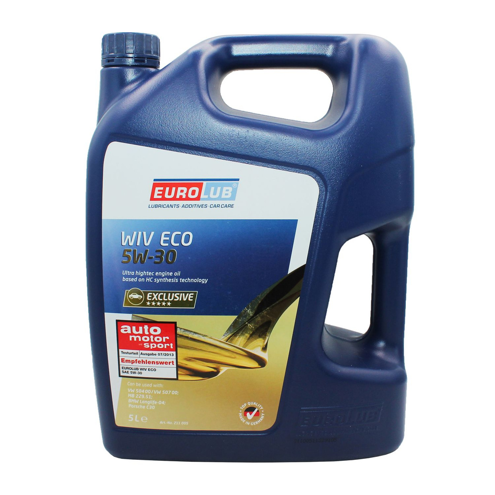 Масло моторное EUROLUB 5W-30 Синтетическое - купить в интернет-магазине ...