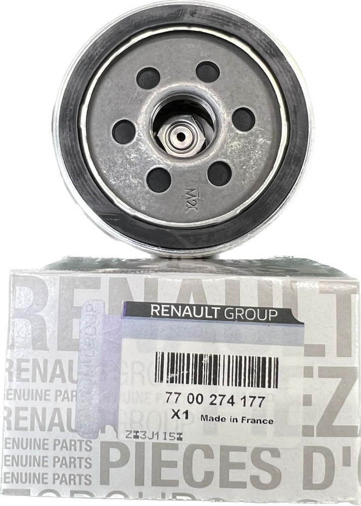 Renault Фильтр масляный арт. 7700274177 купить на OZON по низкой цене ...