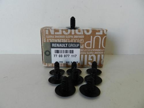 Клипса обивки рено19 Renault 7703077117 (цена за 1 штуку) - Rena арт ...