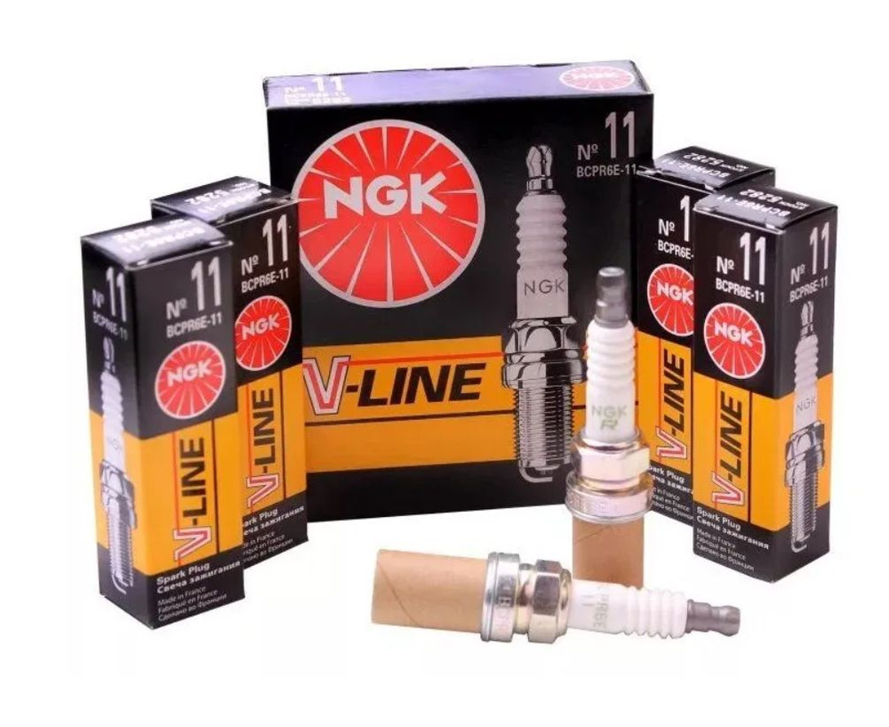 Комплект свечей зажигания NGK BCPR6E-11 - купить по выгодным ценам в ...