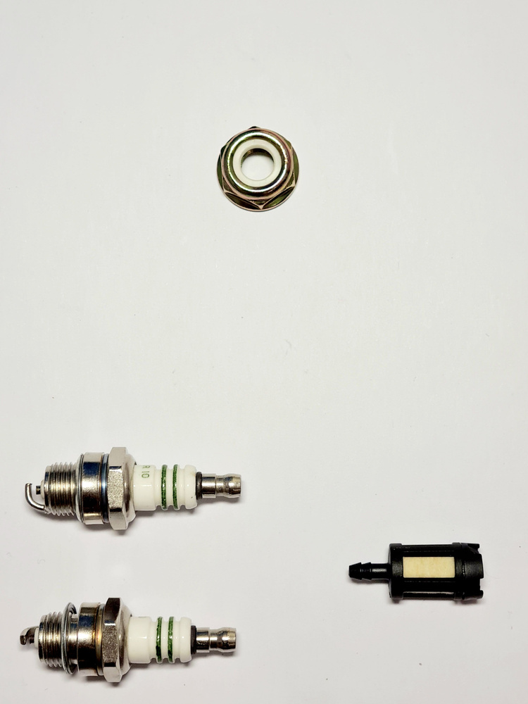 Гайка редуктора для мотокосы триммера бензокосы 26 33 43 52 (М10х1,25 левая резьба) / Фильтр ...