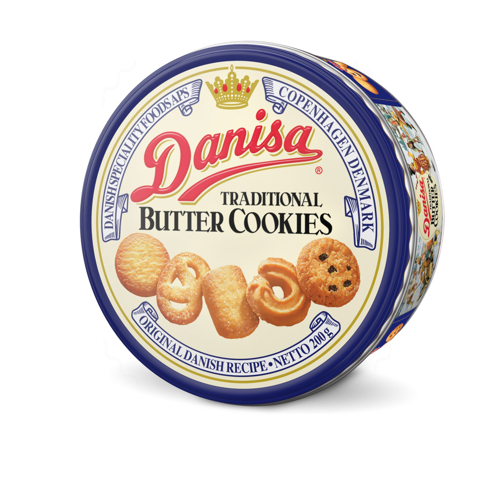 Печенье Danisa Butter Cookies cдобное, 200г - купить с доставкой по ...