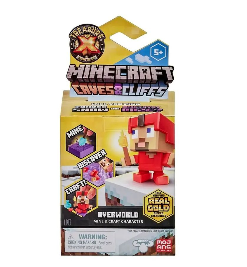 Набор Treasure X Minecraft Overworld / Верхний Мир 41641Глухая коробка ...
