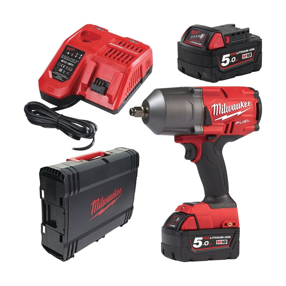 Гайковерт Milwaukee M18 FHIWF12-502X FUEL аккумуляторный 4933459696 ...
